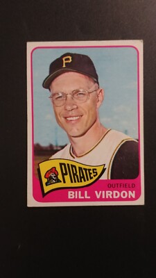 1965 Topps Baseball card # 69 Bill Virdon ( VERY GOOD CONDITION) | eBay