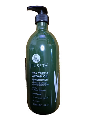 Luseta Tea Tree Argan Oil Conditioner Clarify & Repair 1 Liter | eBay UK