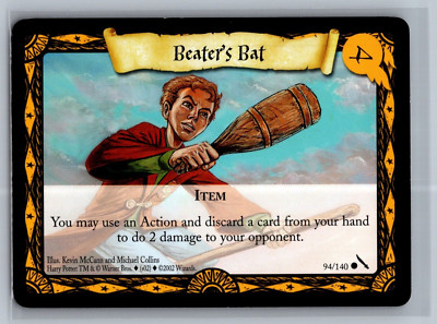Harry Potter TCG Beaters Bat #94/140 CCG Chamber Of Secrets | eBay
