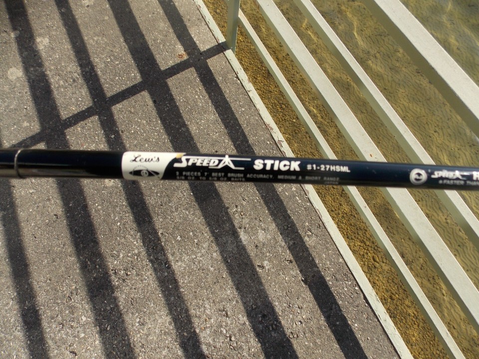 Lew's SPEED STICK #1-27HSML 7' 2Pc Fuji Speed Hard Ring GLOW Guides ...