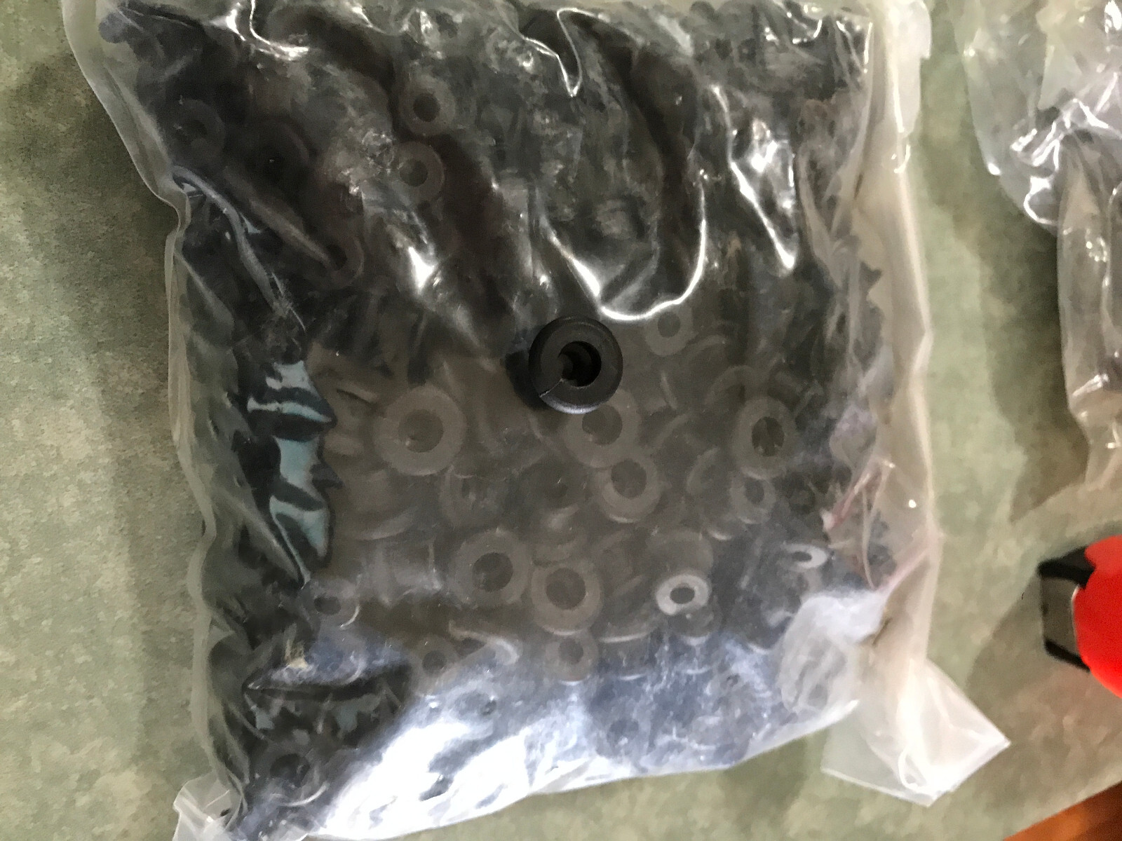 100 x Shock Cord BUNJI BUNGEE BUTTONS KNOBS BLACK ute tonneau boat Esky ...