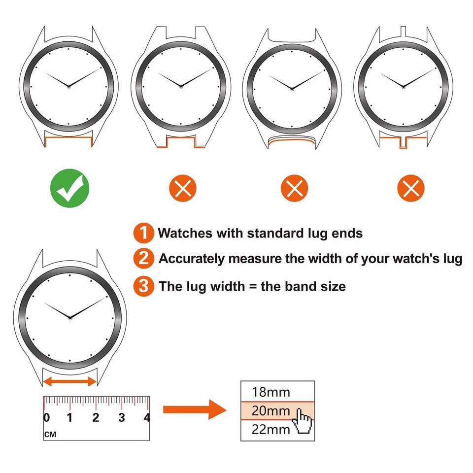 ANNEFIT Weave Nylon Watchband 18mm 19mm 20mm 22mm 24mm,Quick Release ...