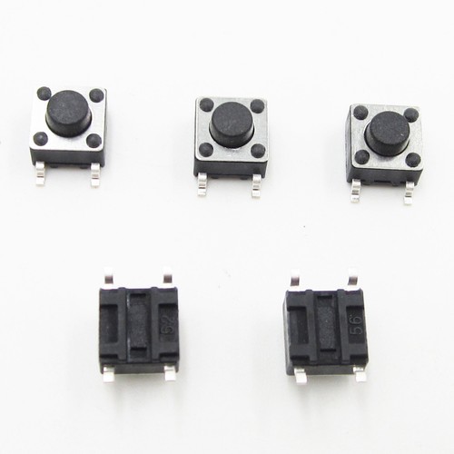 50Pcs 6x6x5mm 4 Pins SMD SMT Momentary Push Button Tact Tactile ...