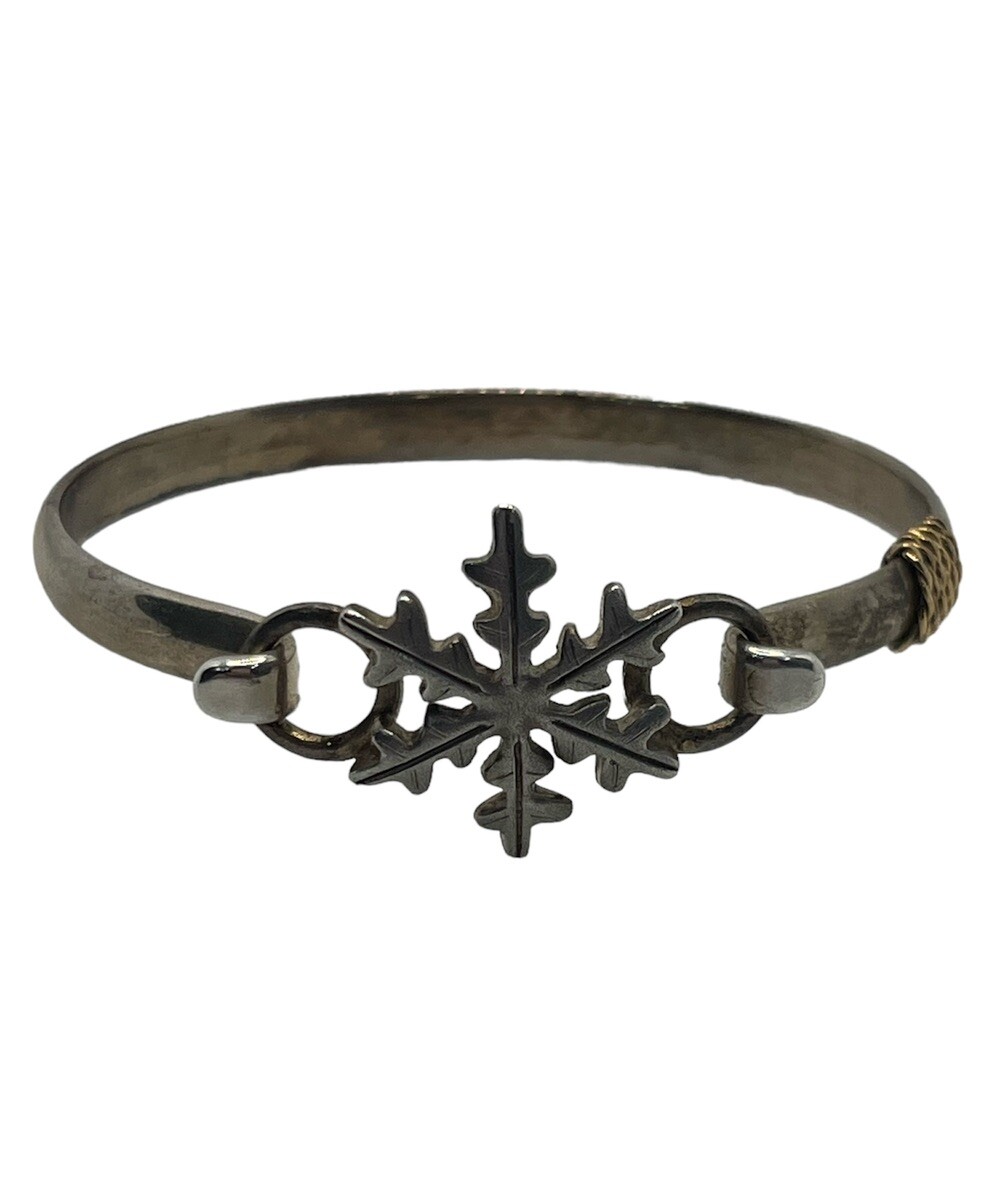 LeStage sterling silver 14k gold Convertible Clasp br… - Gem