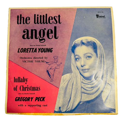 Loretta Young - The Littlest Angel - Gregory Peck Vinyl Record LP | eBay