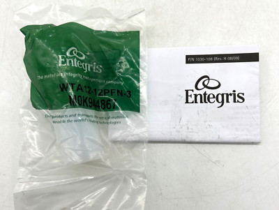 NEW Entegris Flaretek 3/4" PFA High Purity Tube Fitting WTA12-12PFN-3 ...