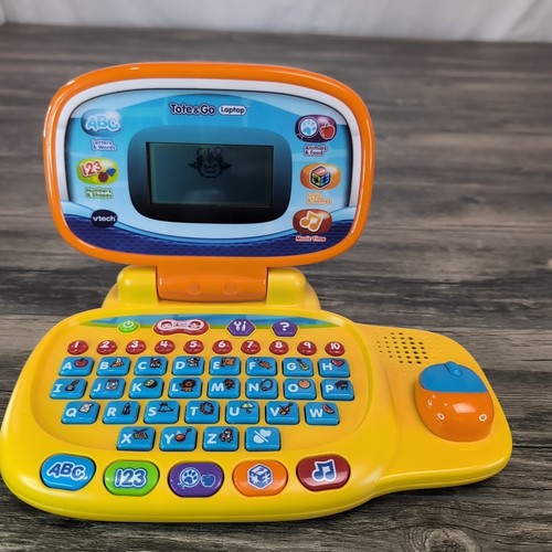 Vtech Tote and Go Laptop Plus Preschool Learning System Tested Working ...