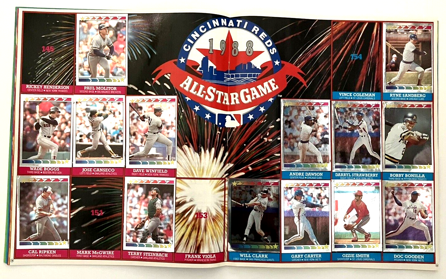Topps MLB Baseball Sticker 1988 Yearbook Album 1989 Edition OREL ...