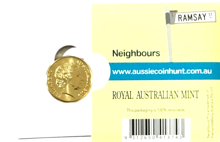 2019 Great Aussie Coin Hunt UNC $1 Alphabet Coin, Carded "N" Coin ...