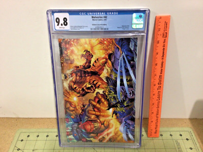 Marvel Comics Wolverine comic #42 Kirkham Convention Edition graded CGC ...
