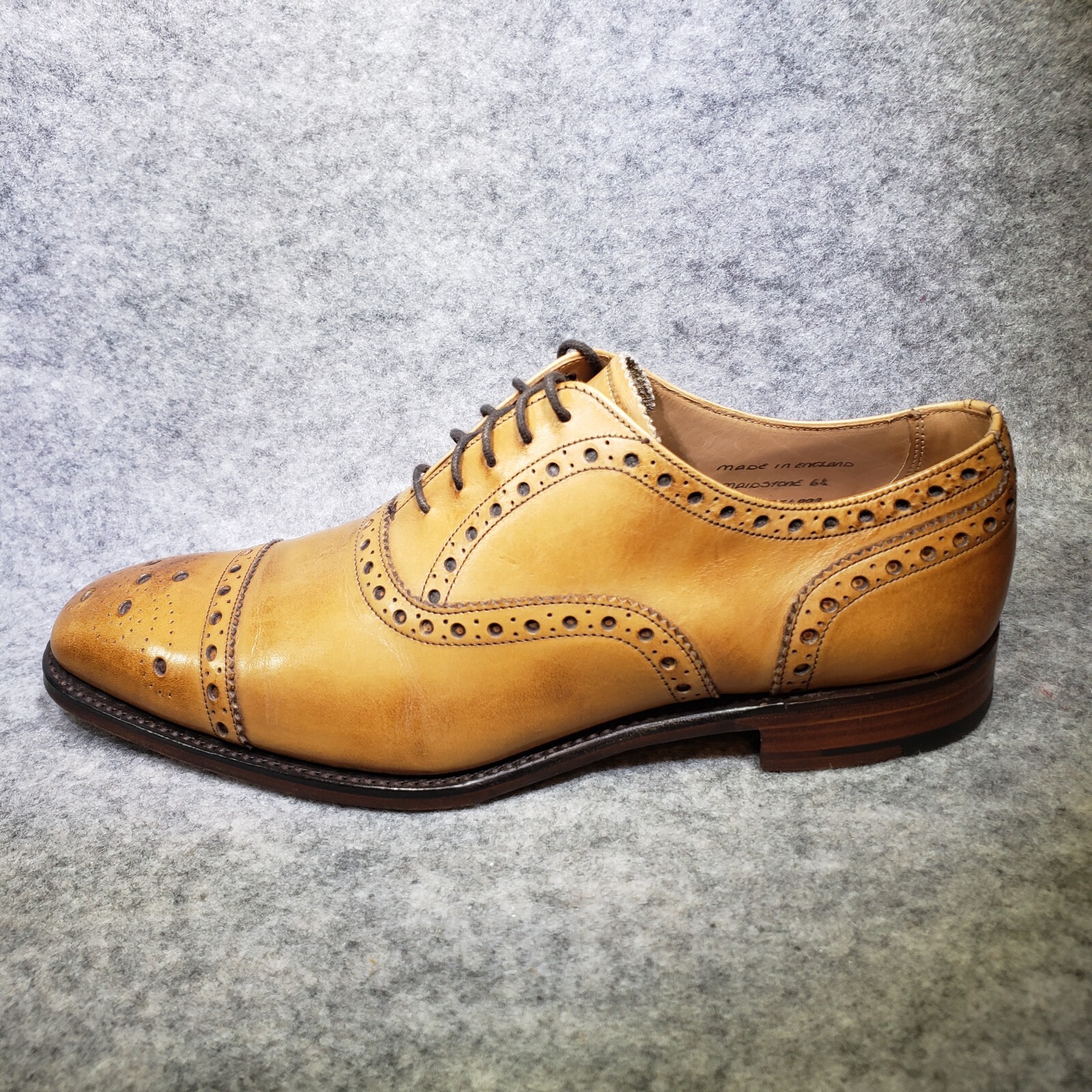 Joseph Cheaney & Sons Leather Dress Men Shoe US 7, UK… - Gem