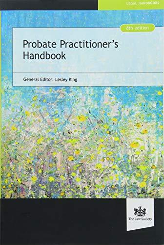 Probate Practitioner's Handbook Paperback / softback Book The Fast Free ...