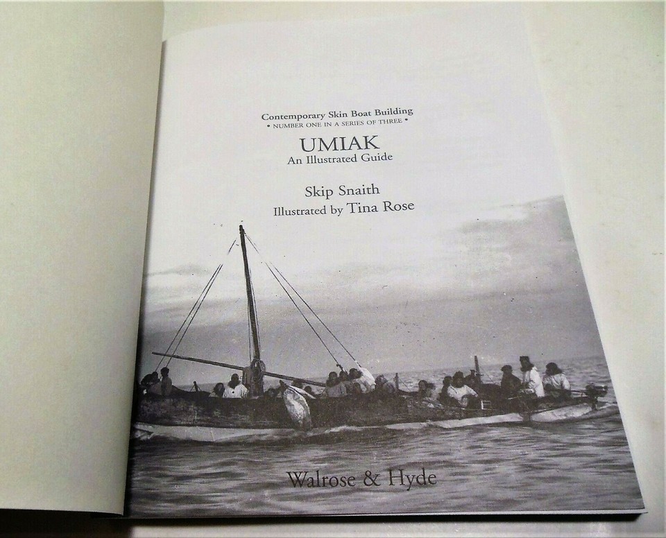 UMIAK Build Boat Building Skin Boat Building Aleut Inuit Plans Build ...