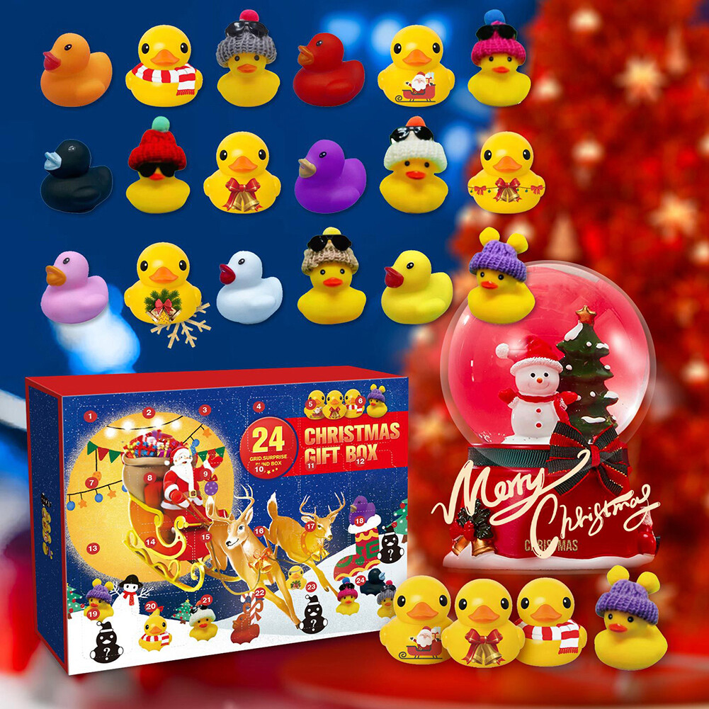 2pcs 24 Days Countdown Calendar Festival Theme Christmas Novelty Gifts ...