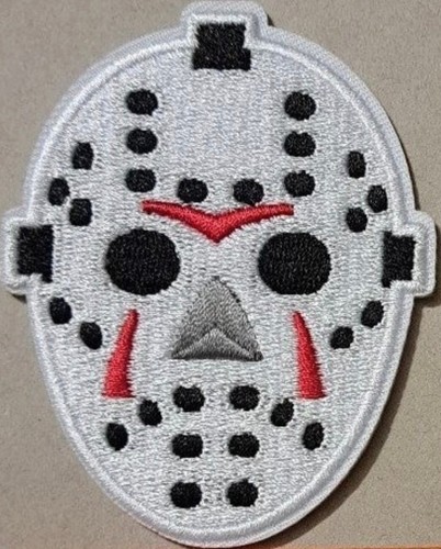 Jason Voorhees Friday the 13th embroidered Iron on patch | eBay