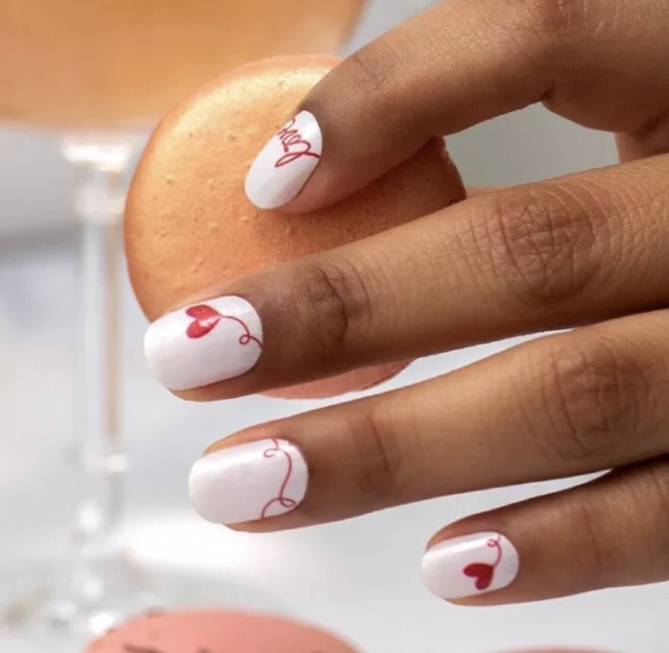 Color Street LOVE LETTER / Nail Polish Strips/ Valentine / Retired ...