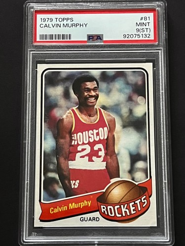 1979 Topps Basketball #81 Calvin Murphy PSA 9 ST | eBay
