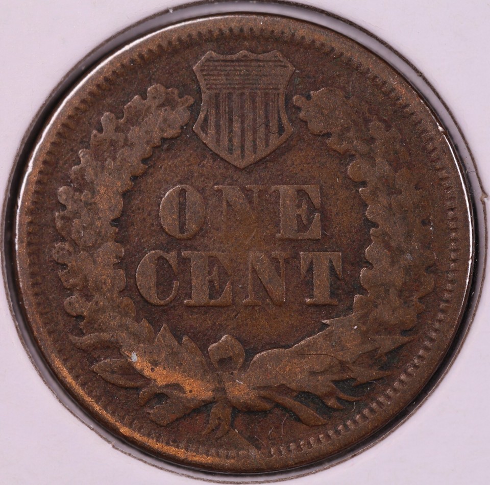 1869/69 Indian Cent VG ***RARE ORIGINAL OVERDATE*** | eBay
