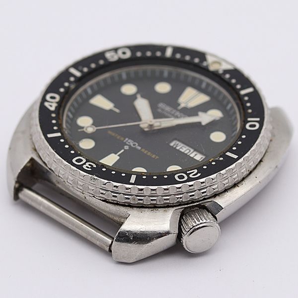 Seiko AT/Automatic 6306-7001 Third Diver 150M Black dial Top Seiko AT/Automatic 6306-7001 Third Diver 150M Black dial Top