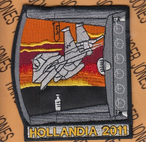 USAF Air Force 80th Fighter Squadron FS HEADHUNTERS HOLLANDIA 3.75 ...