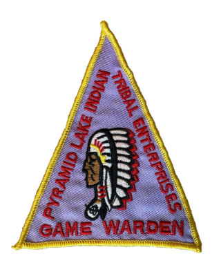 Pyramid Lake Indian Tribal Enterprises Game Warden NV Nevada duty-worn ...
