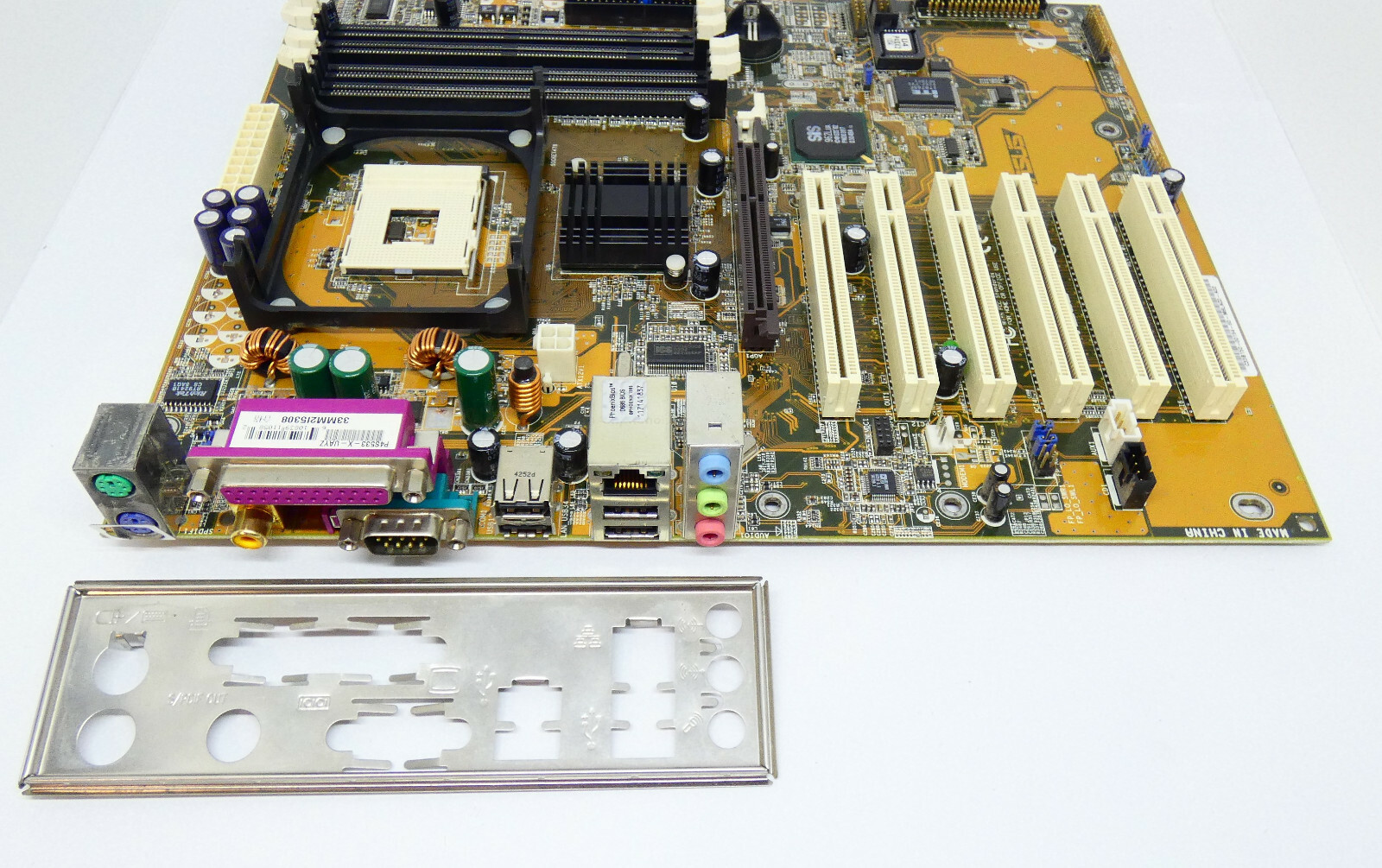 ASUS P4S533-X, Socket 478, Intel (90-M8LBN0-G0EAYZ) Motherboard for ...