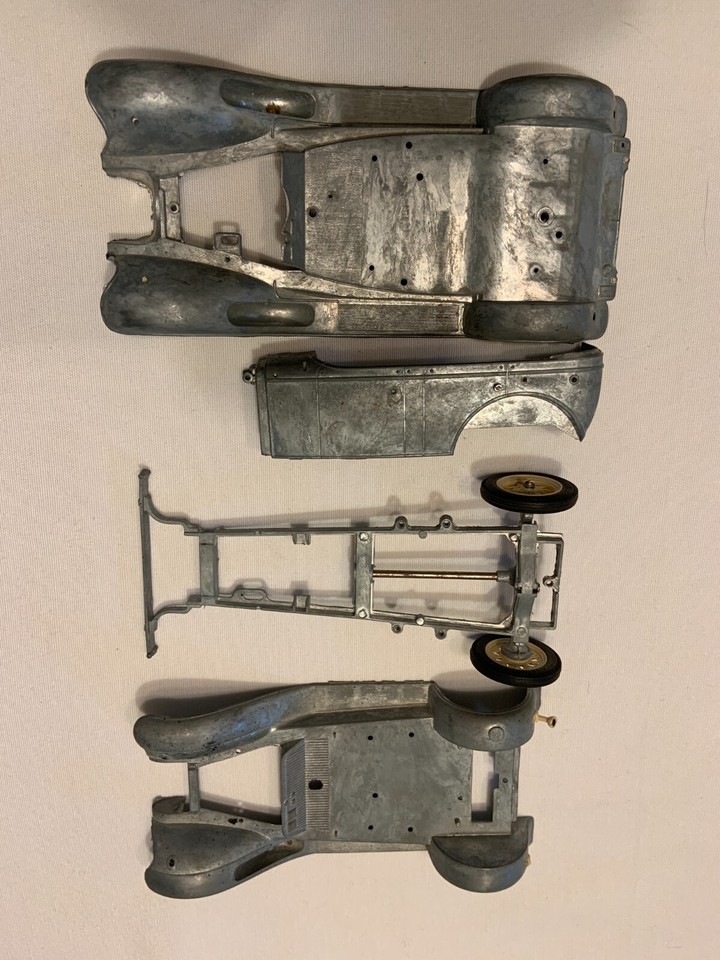 Antique Hubley Diecast Toy Model Car Unused Unassembled Factory Parts ...