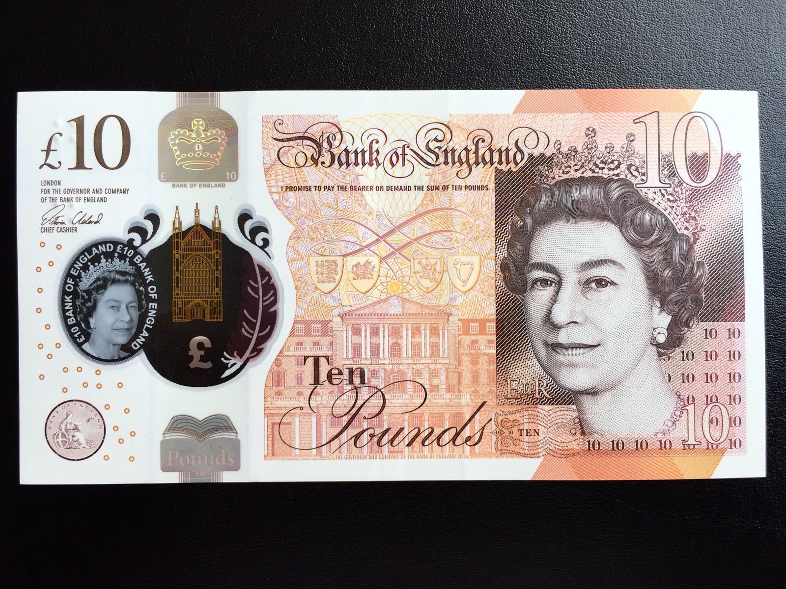 Collectible £10 GB Bank Note AA38 219971 In Good Condition 2017 First ...