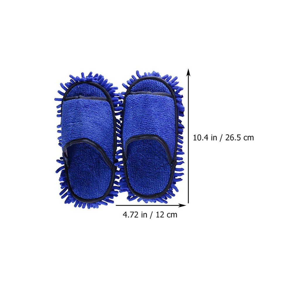 Mop Slippers for Floor Cleaning Washable House Lazy People Wipe The ...