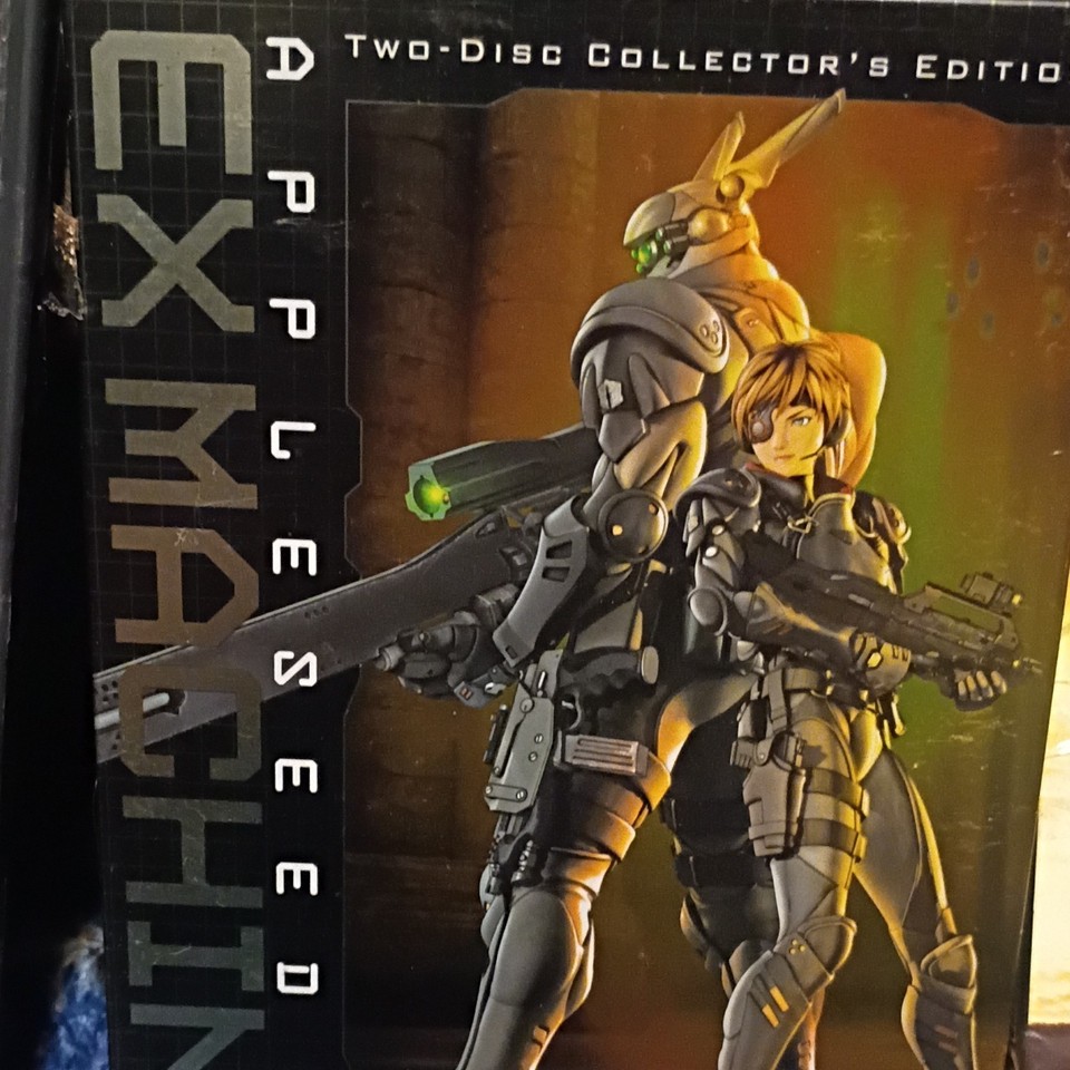 Appleseed Anime Movie Blu-ray DVD Collector's Edition Ex Machina Alpha ...