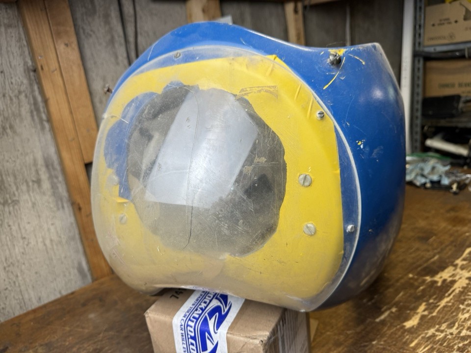 Motorcycle Fairing Half Shell Cafe Racer Classic VINTAGE Yamaha Honda ...