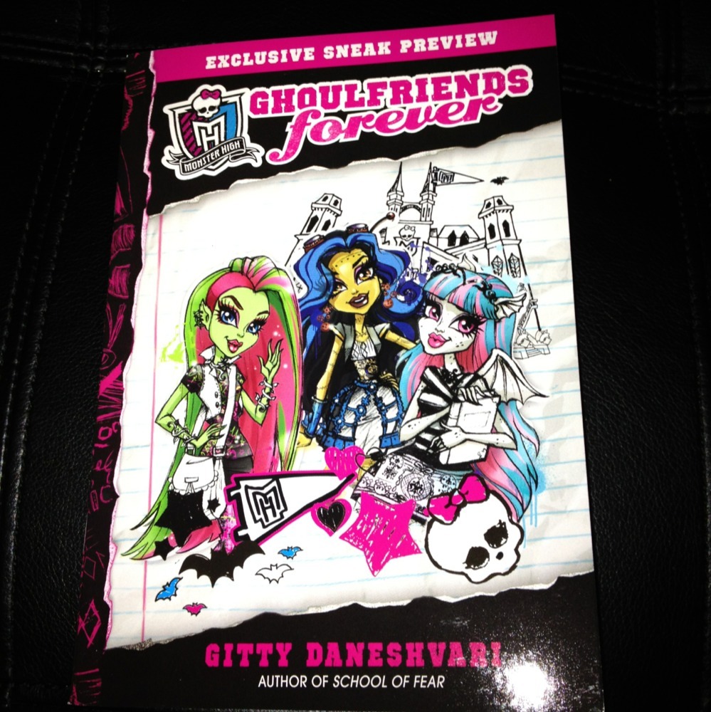 SDCC 2012 MONSTER HIGH GHOULFRIENDS BOOK EXCLUSIVE SNEAK PREVIEW COMIC ...
