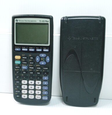 Texas Instruments TI-83 Plus Graphing Calculator & Slide Cover FOR ...