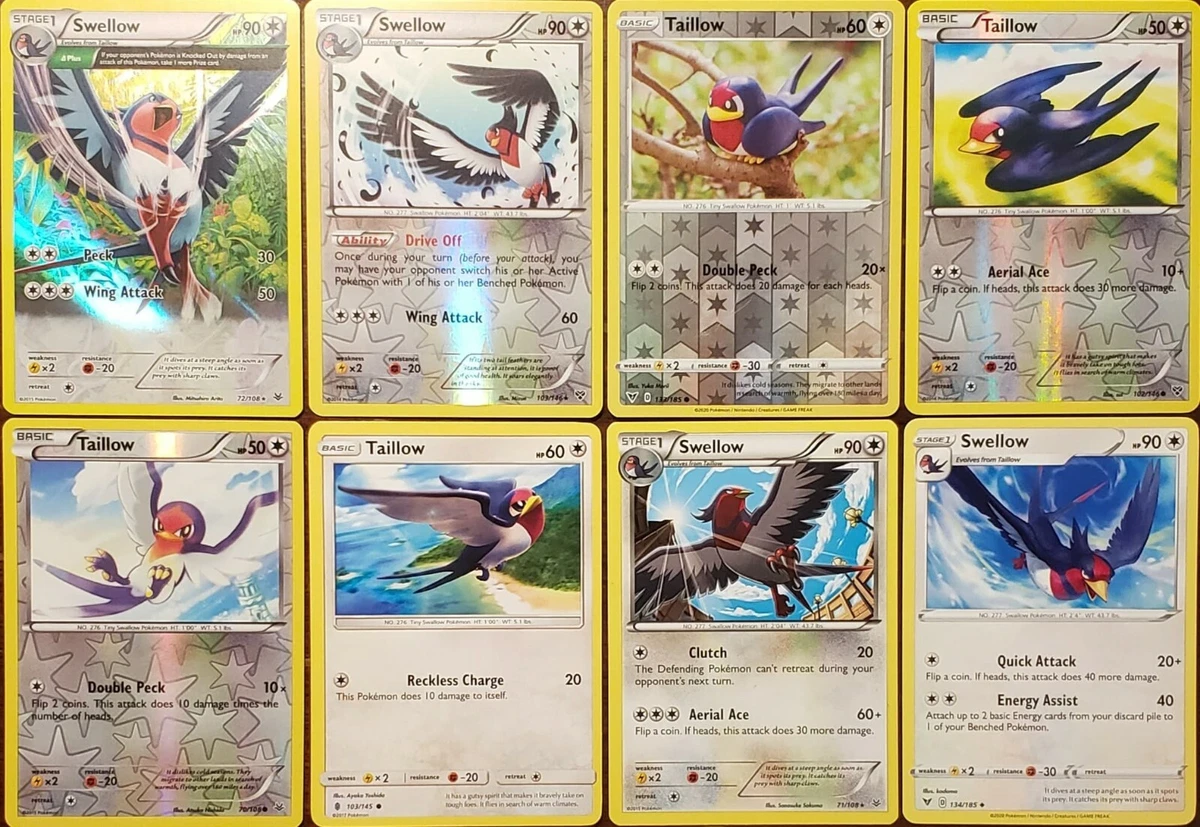 Taillow Evolution