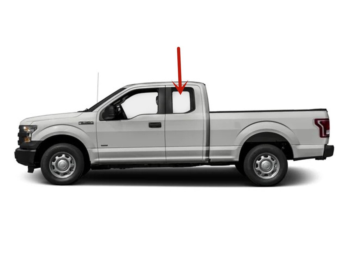 Fit 15-20 F150 17-22 F250-F550 Super/EXT Driver Left Side Rear Door ...