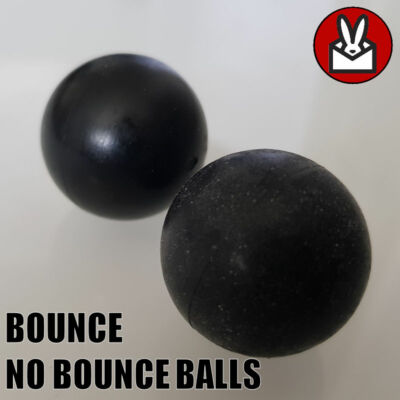 BOUNCE NO BOUNCE BALLS FUNNY MAGIC TRICK GREAT JOKE PRANK GAG BLACK 1 ...
