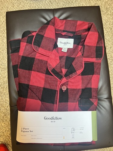 Goodfellow & Co Men's Red Plaid Heavyweight Standard Fit Flannel Shirt ...
