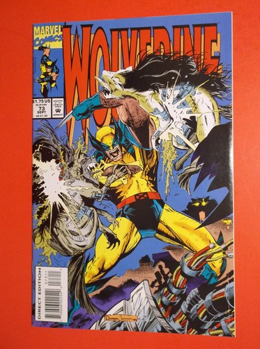 WOLVERINE # 73 - VF/NM 9.0 - SENTINELS & JUBILE APPEARANCE- GATE-FOLD ...