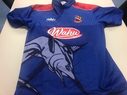 Manly Rugby Union nrl Game Worn Jersey State Of Origin Wallabies Sea ...