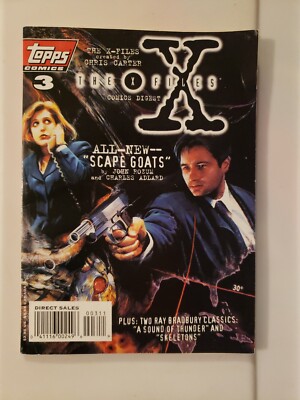 Science Fiction: X-Files Topps Comic,TV Guide,Trading Cards, & Card ...