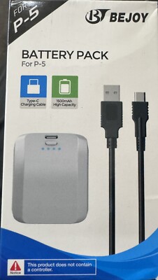 PS5 CONTROLLER EXTERNAL BATTERY PACK 1500mah | eBay