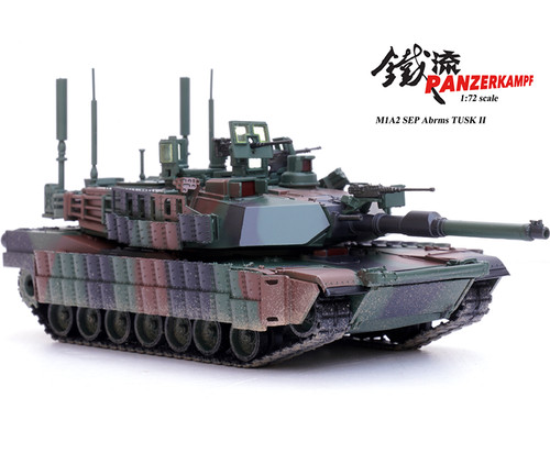 PANZERKAMPF1/72 US M1A2 SEP TUSKII M1 Main Battle Tank Model NATO Tri ...