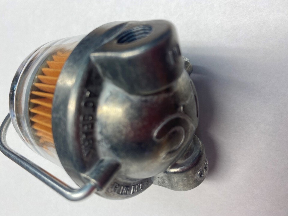 Fits 1941-1950 GM Car or Truck Glass Bowl Fuel Filter #41-9360 FREE ...