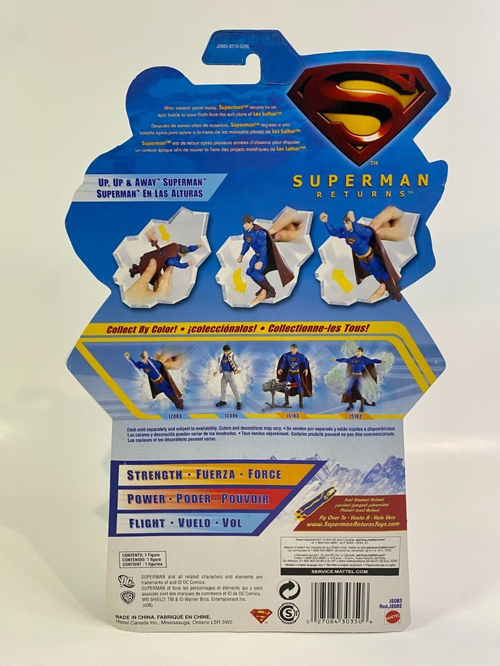 Superman Returns Action Figures (You choose the action figure you want ...