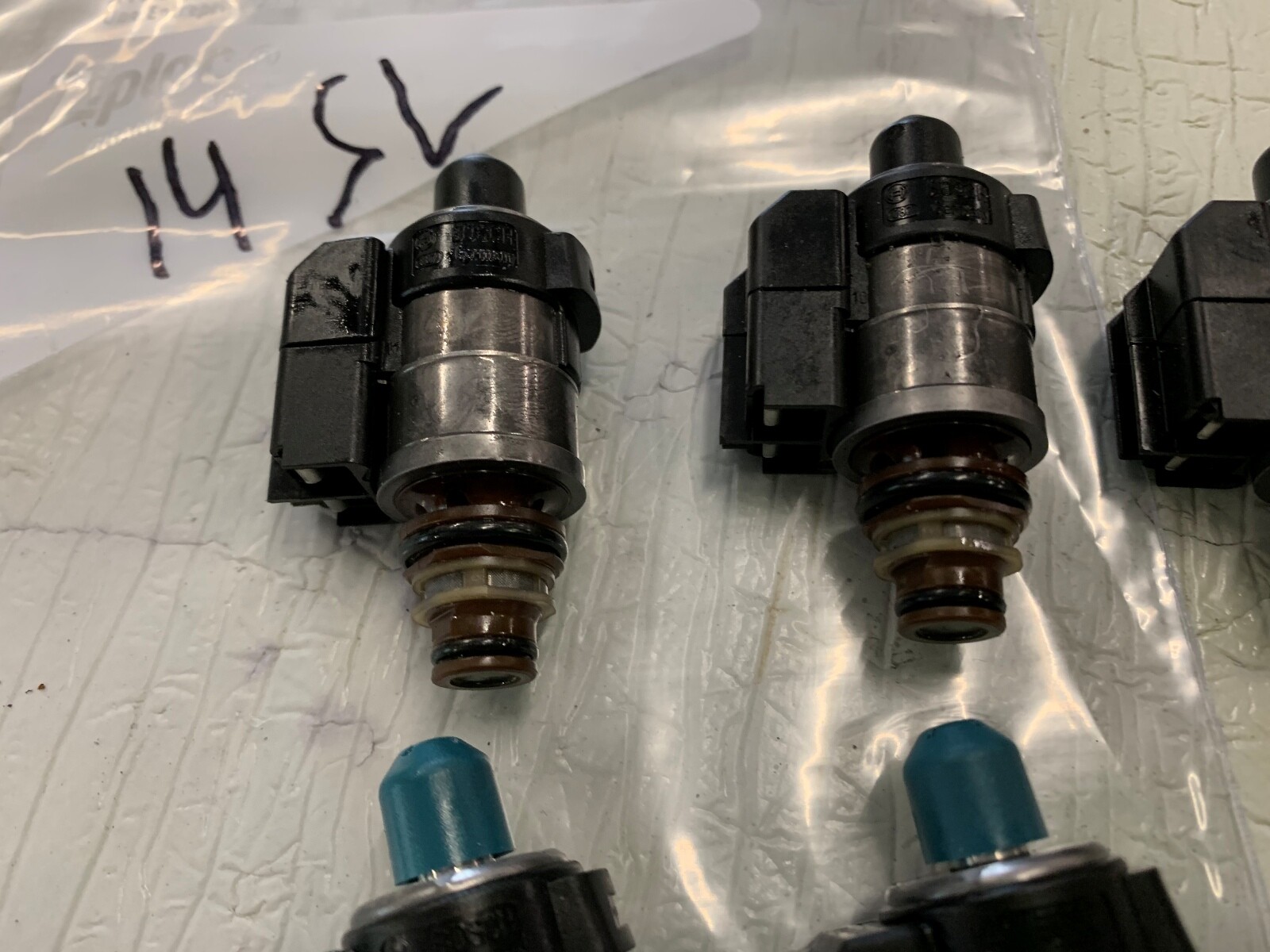 MERCEDES+OEM+Bosch+Transmission+Shift+Solenoid+Valve+Green+Cap+ ...
