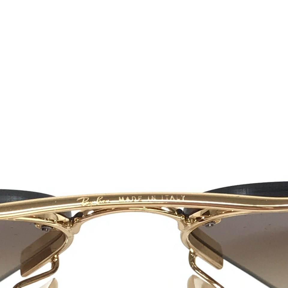 Ray-Ban Sunglasses RB3449 001/13 Arista Gold Aviators with Brown ...