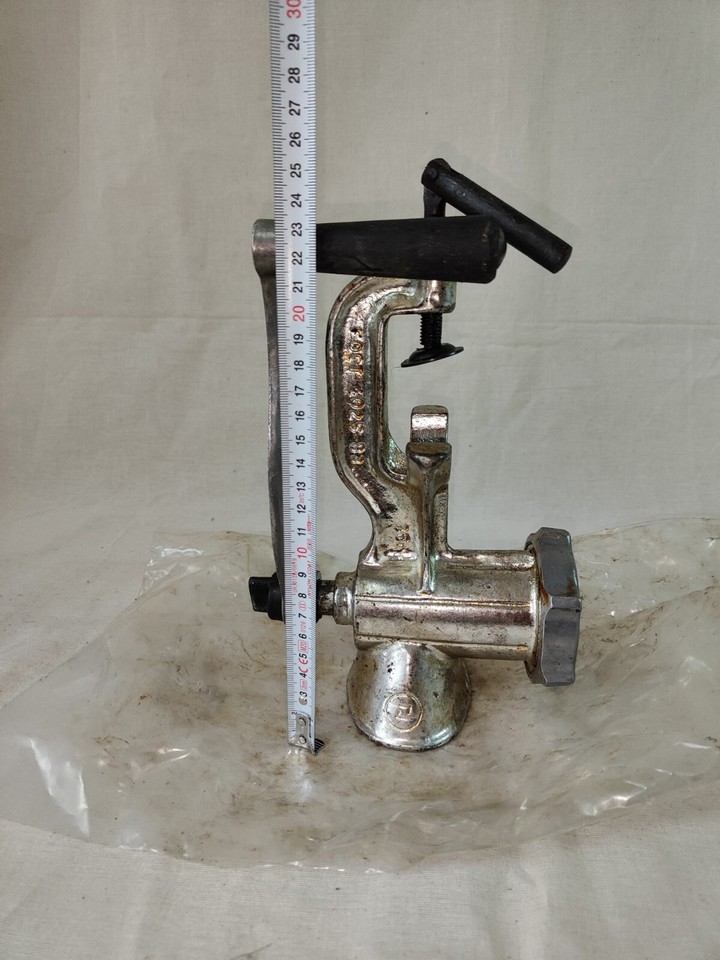 Vintage Soviet Union Made Cast iron Manual Meat Grinder, USSR. NEW | eBay