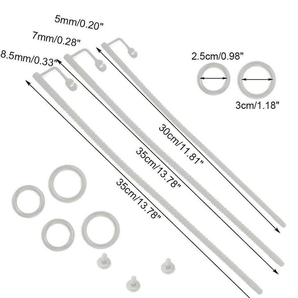 For Male Flexible Hollow Sound Penis Plug Multi Bead Dilator Plug ...