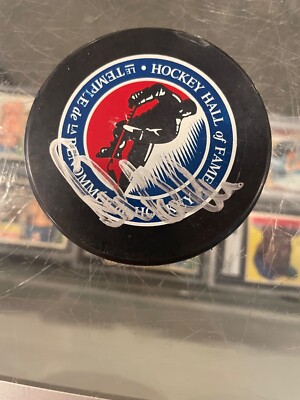 BOBBY ORR HOCKEY HALL OF FAME MOLSON SIGNED HOCKEY PUCK JSA AUTHENTIC ...