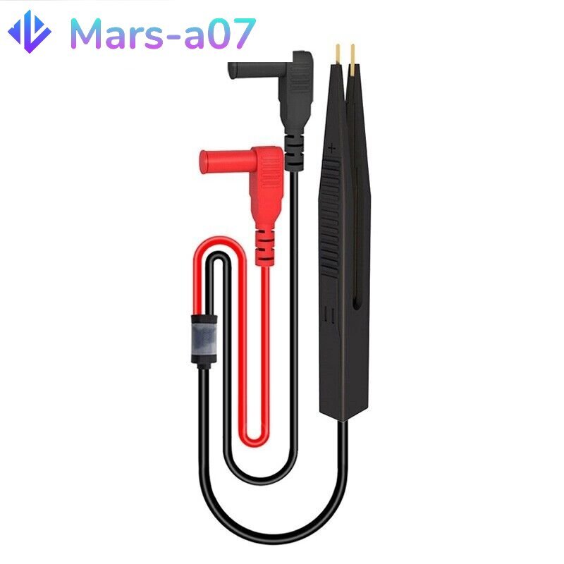 Multimeter Test Tweezer Cable SMD IC Test Lead Clip for Electrical ...